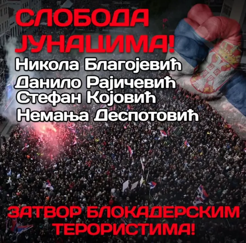 Vučićs "helte" på fri fod, progressive embeder opmuntret | BALK Magazine