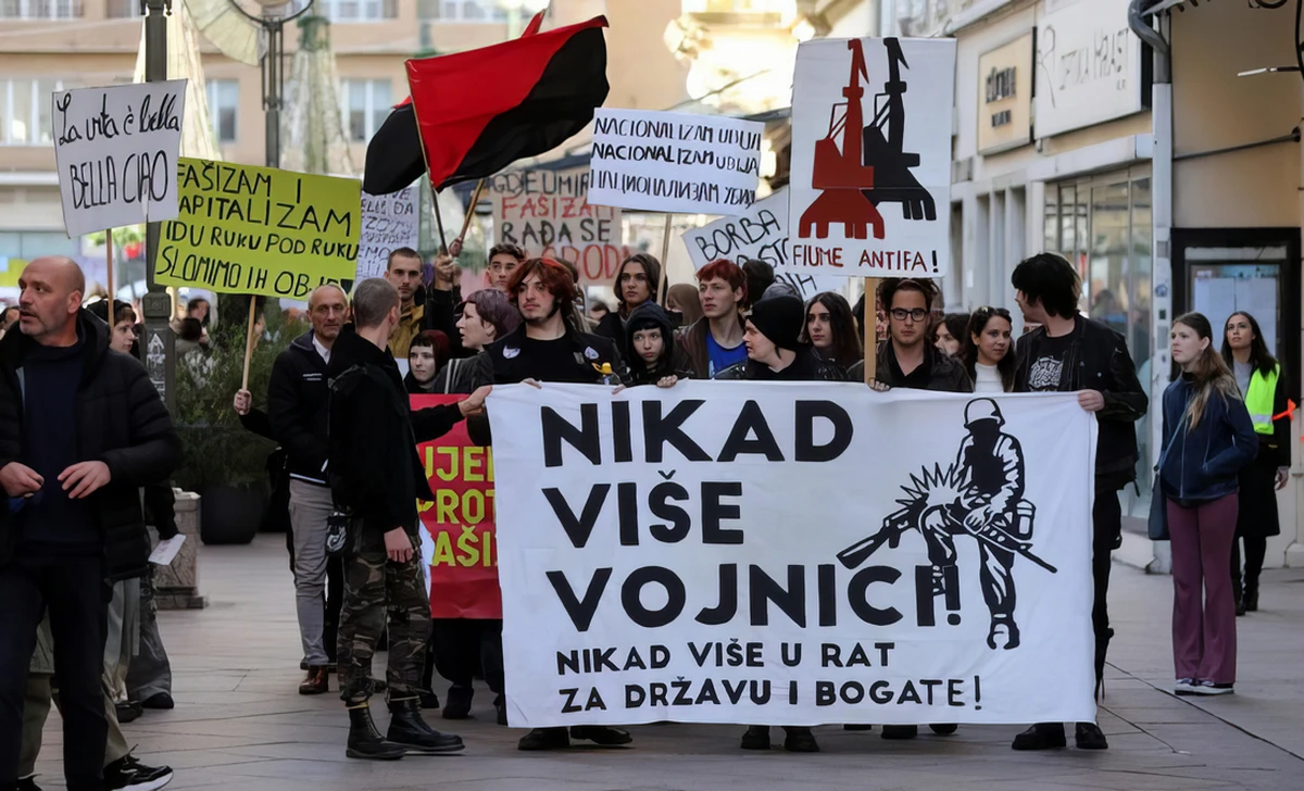 Antifasiszta tüntetések Horvátországban | BALK Magazin